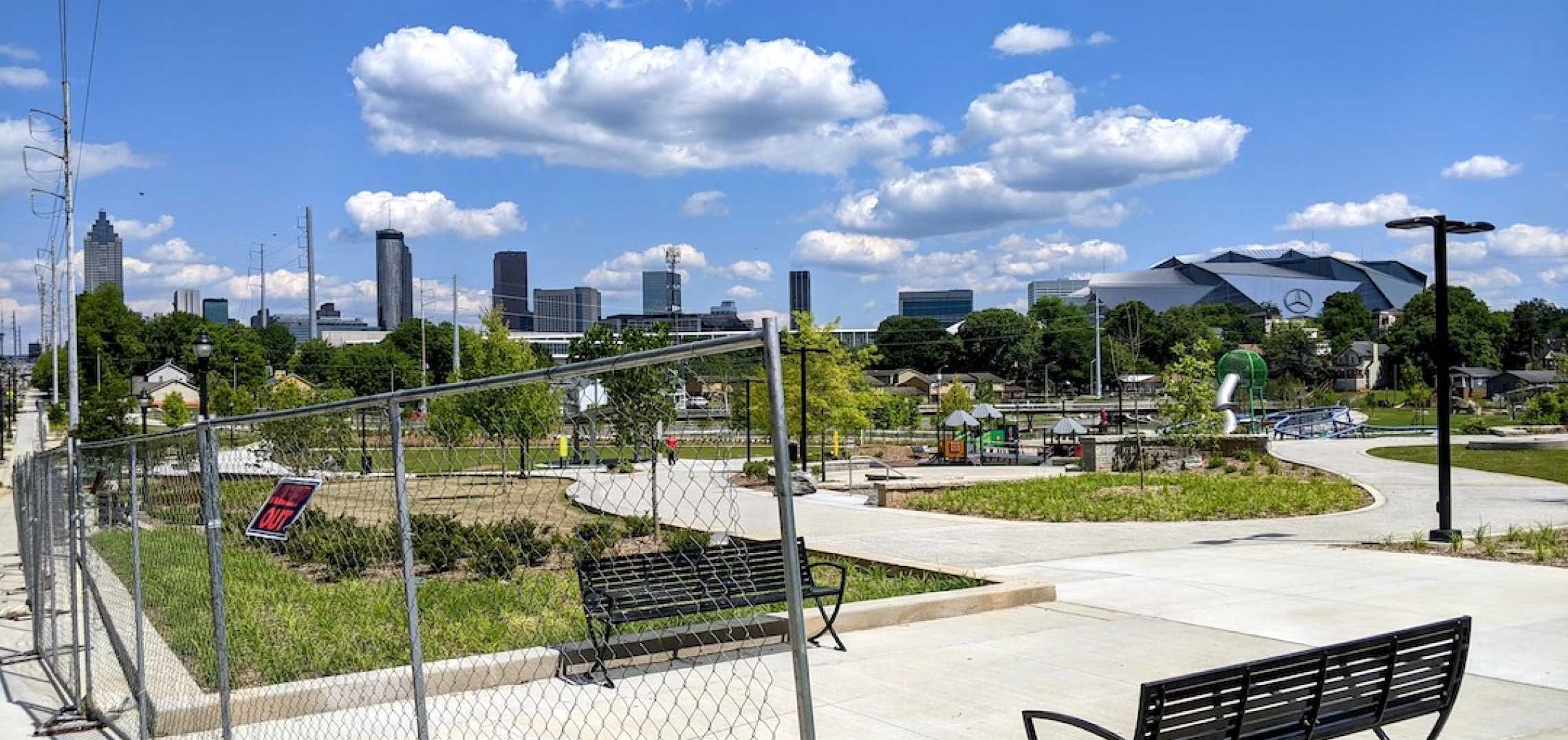 Photos: Vine City's gorgeous new greenspace to finally open next month ...