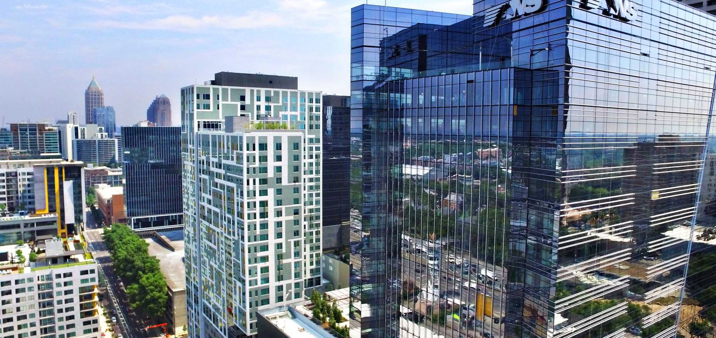 Three Midtown Atlanta blocks and 7 new towers in 15 aerial photos ...