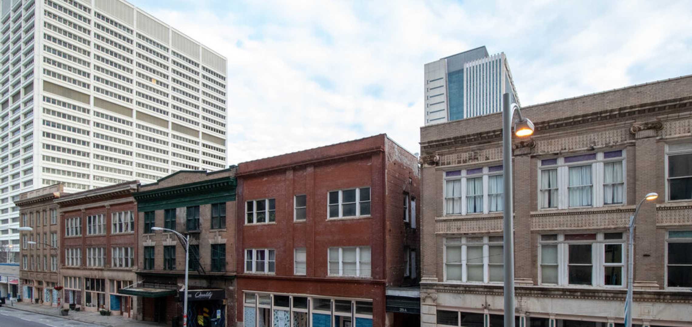 Downtown's Hotel Row revival officially underway with two tenant ...