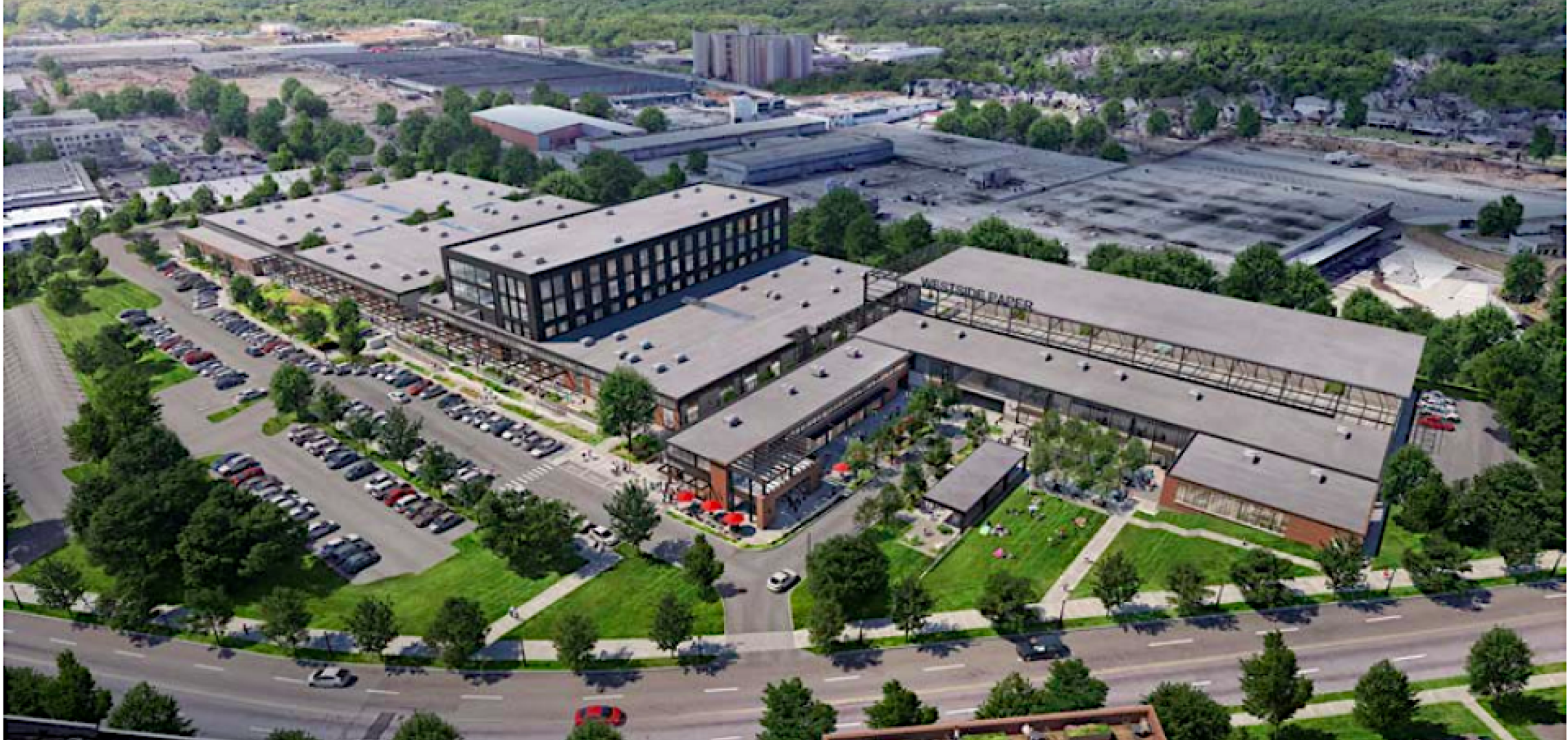 Adaptive-reuse Westside Paper project lands first slate of tenants ...