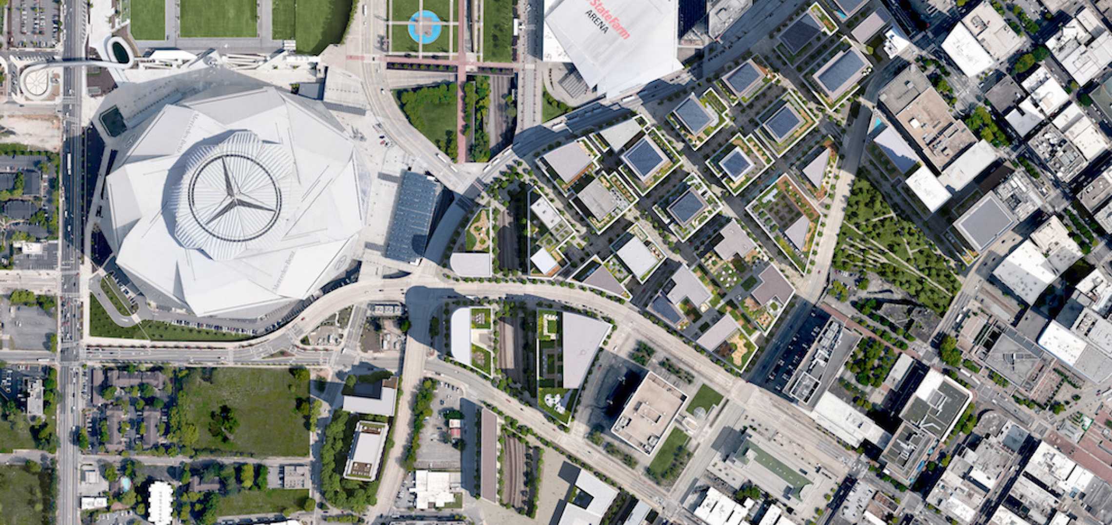 Revised Centennial Yards plan stressing walkability, street connections ...