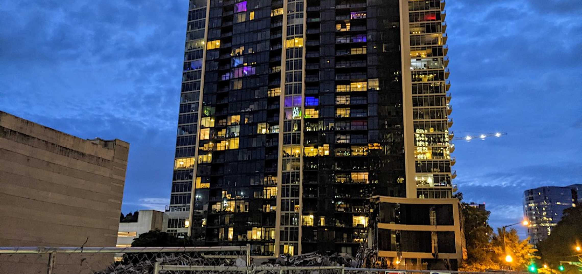 In Midtown, demolition sets stage for another mixed-use tower ...