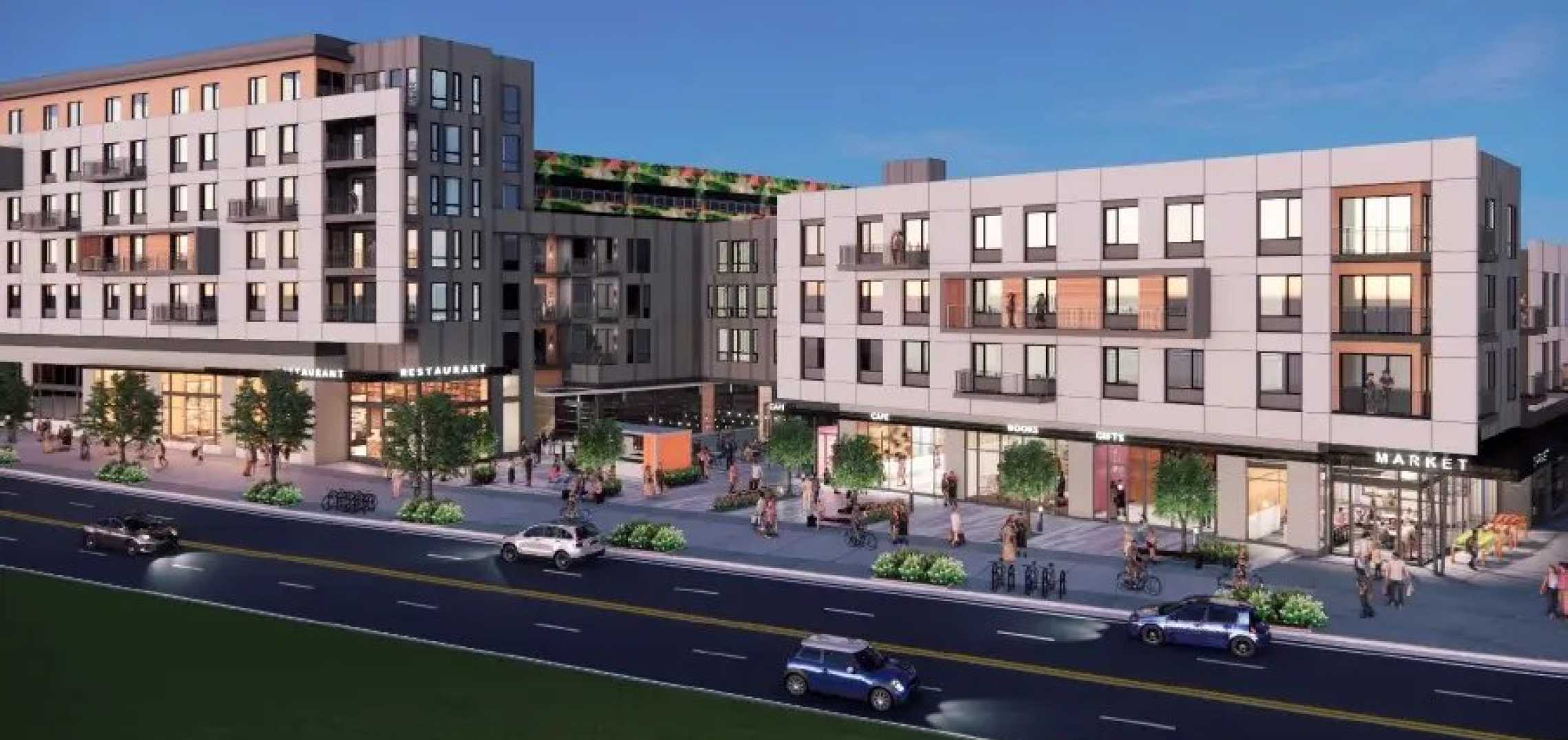 Images: Tweaked proposal to add density near Decatur MARTA station ...