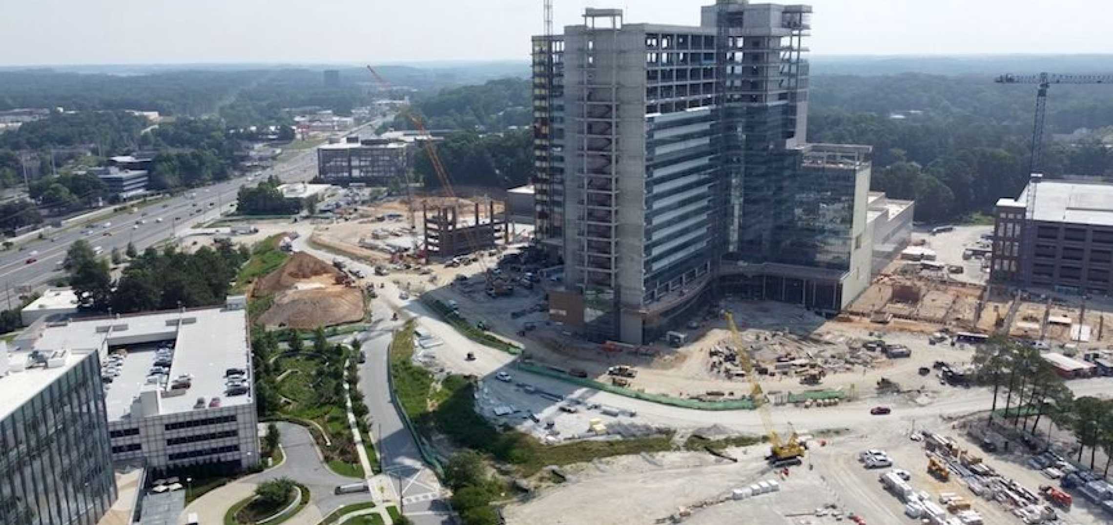 Images: $1.5B Arthur M. Blank Hospital has risen up over Atlanta ...
