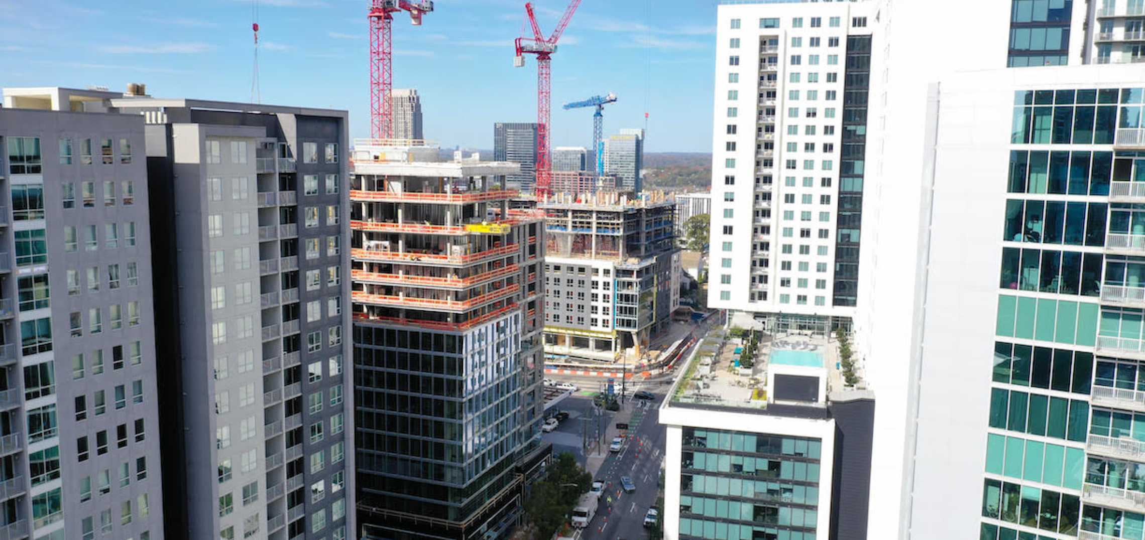 And now for a context-free, aerial tour of booming Midtown ATL ...