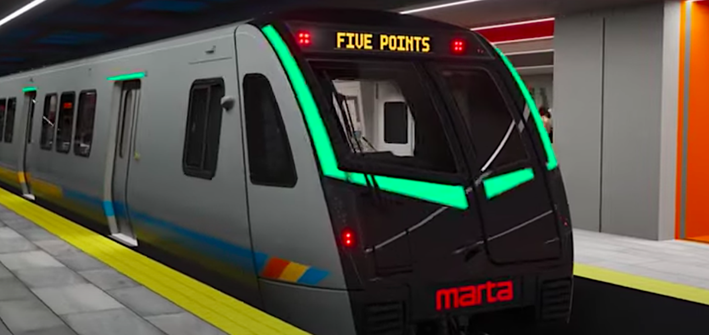 Spotted in the wild: MARTA's sleek, more functional new railcars ...