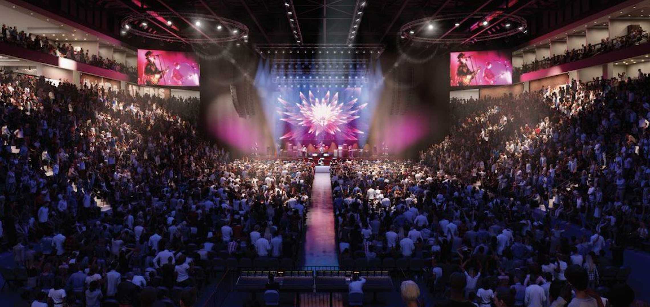 Athens' $126M Classic Center Arena project goes vertical | Urbanize Atlanta