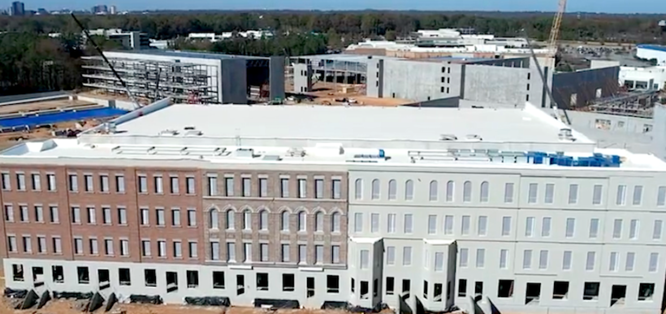 Massive Doraville film studio project celebrates ‘topping out ...