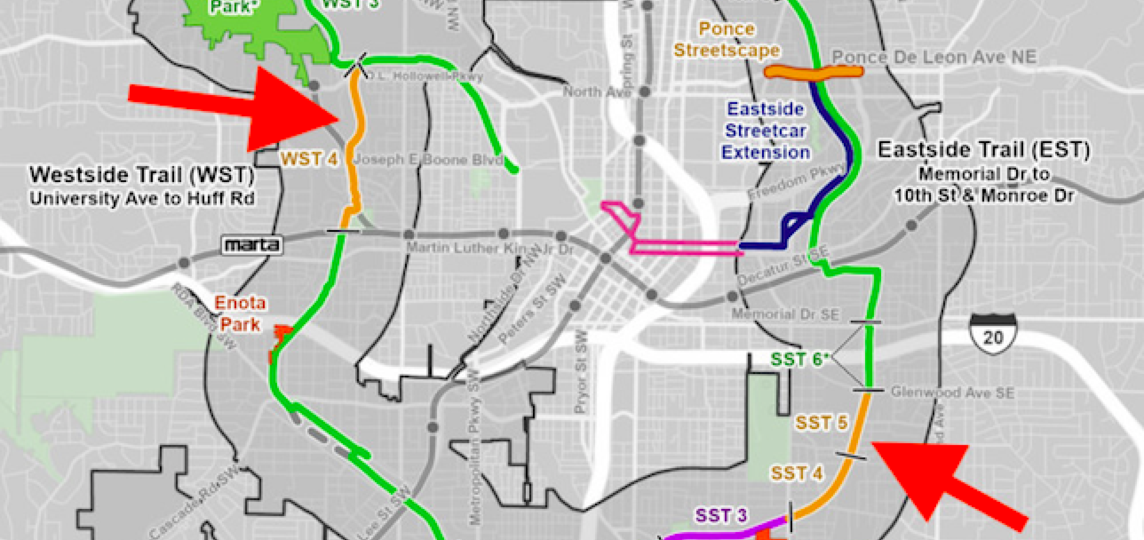 Huzzah! Groundbreakings for two more BeltLine sections set this month ...