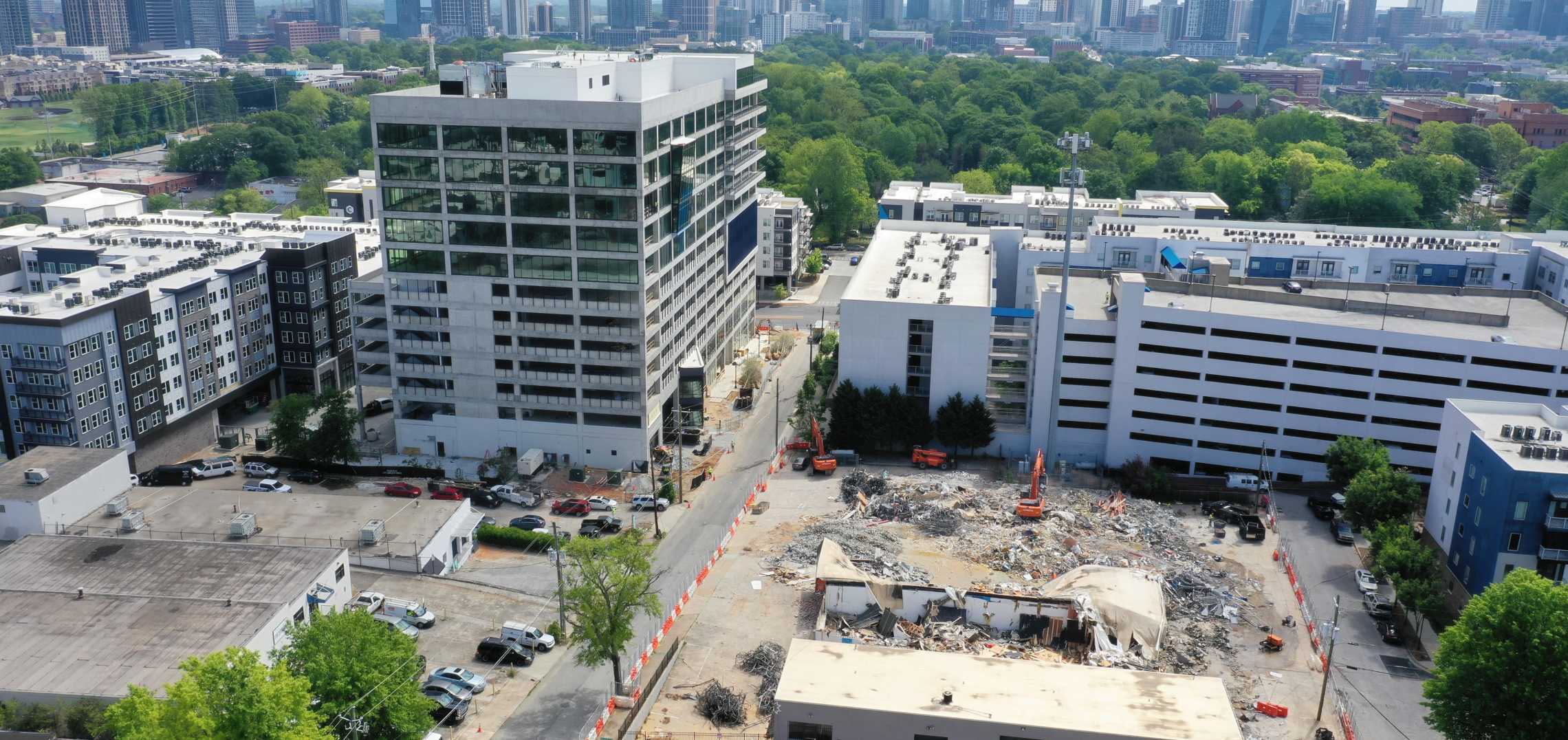 Stage set for Stella at Star Metals tower on 11th Street | Urbanize Atlanta