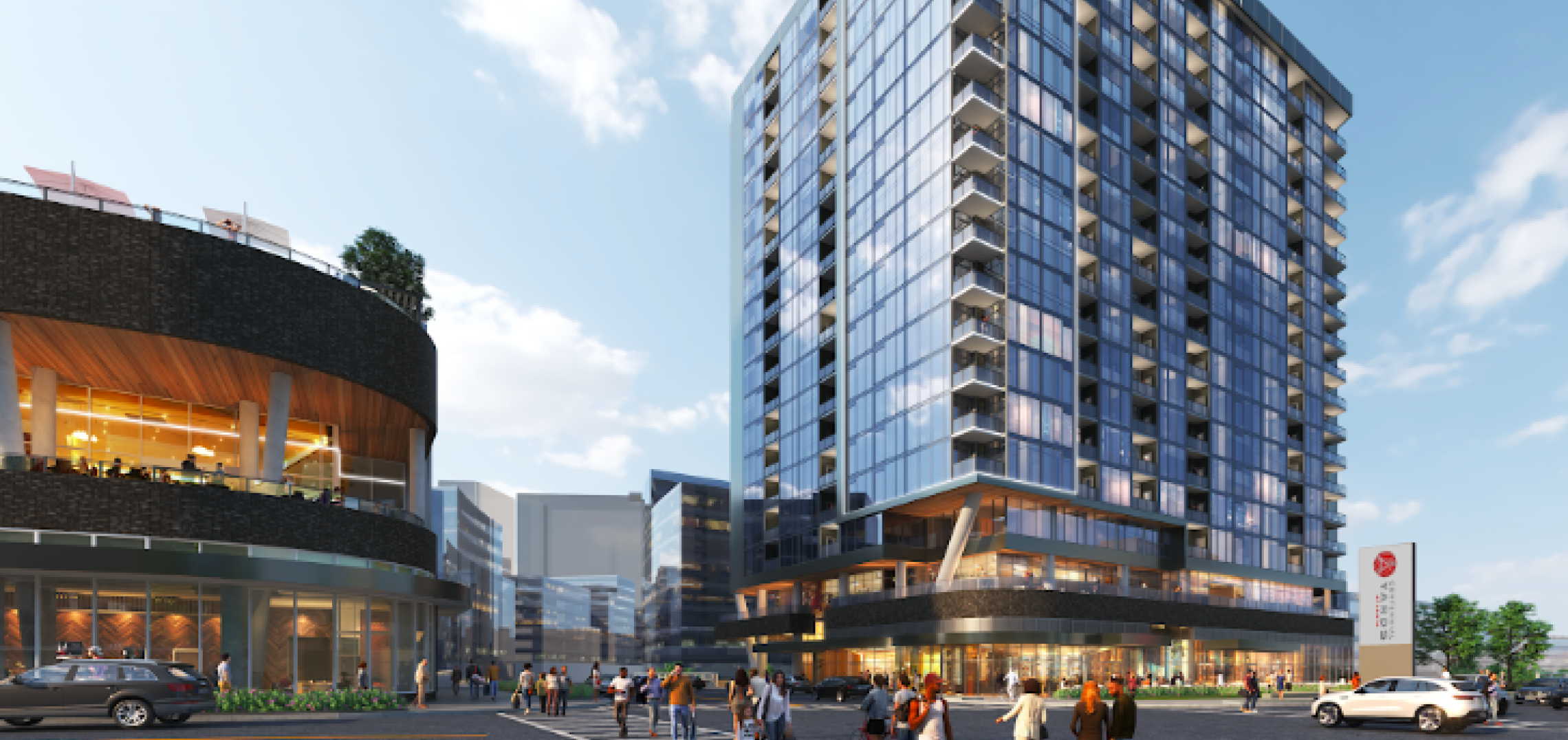 At long last, a construction crane has risen over Atlanta's Gulch ...