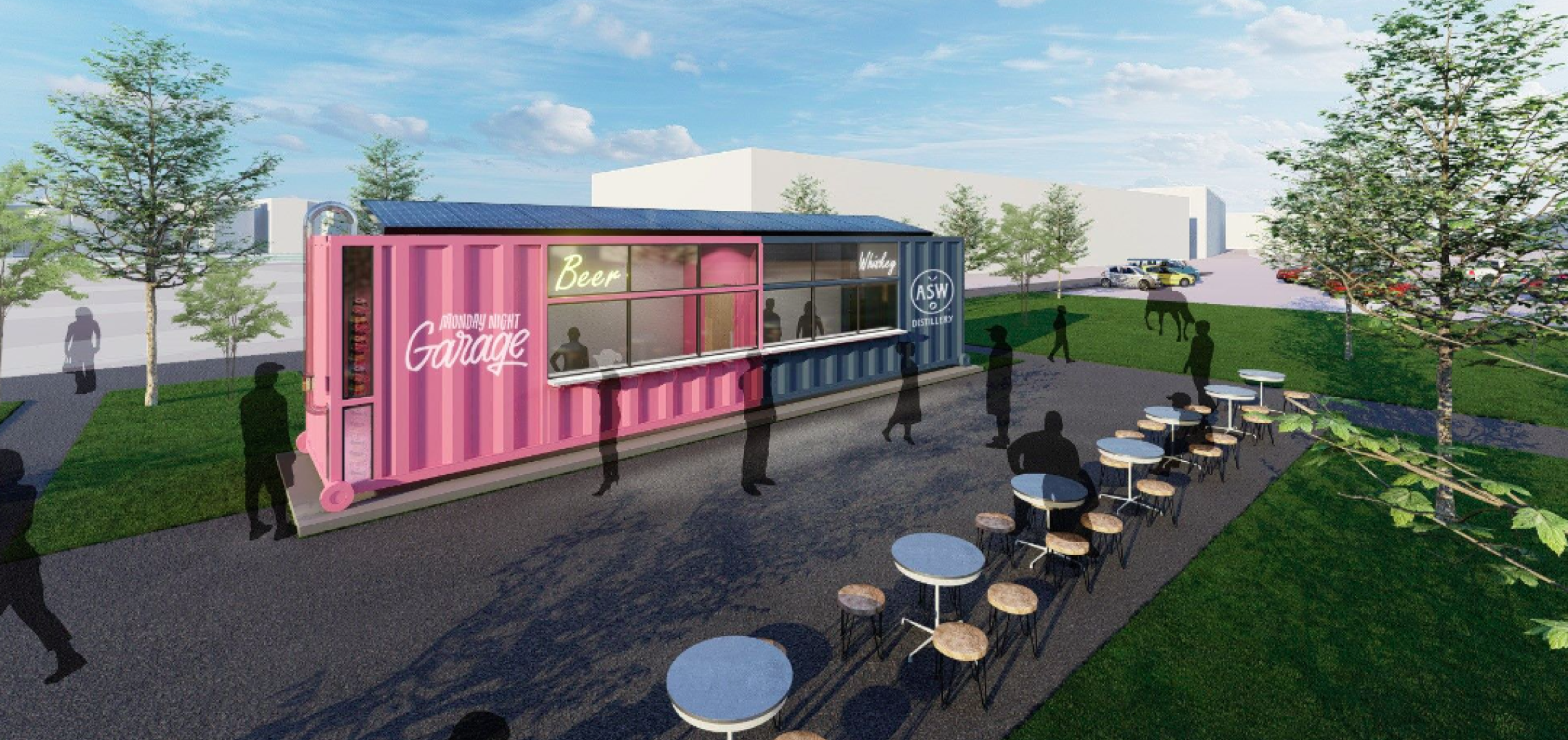 Steps from Atlanta BeltLine, solar-powered bar readies for debut ...