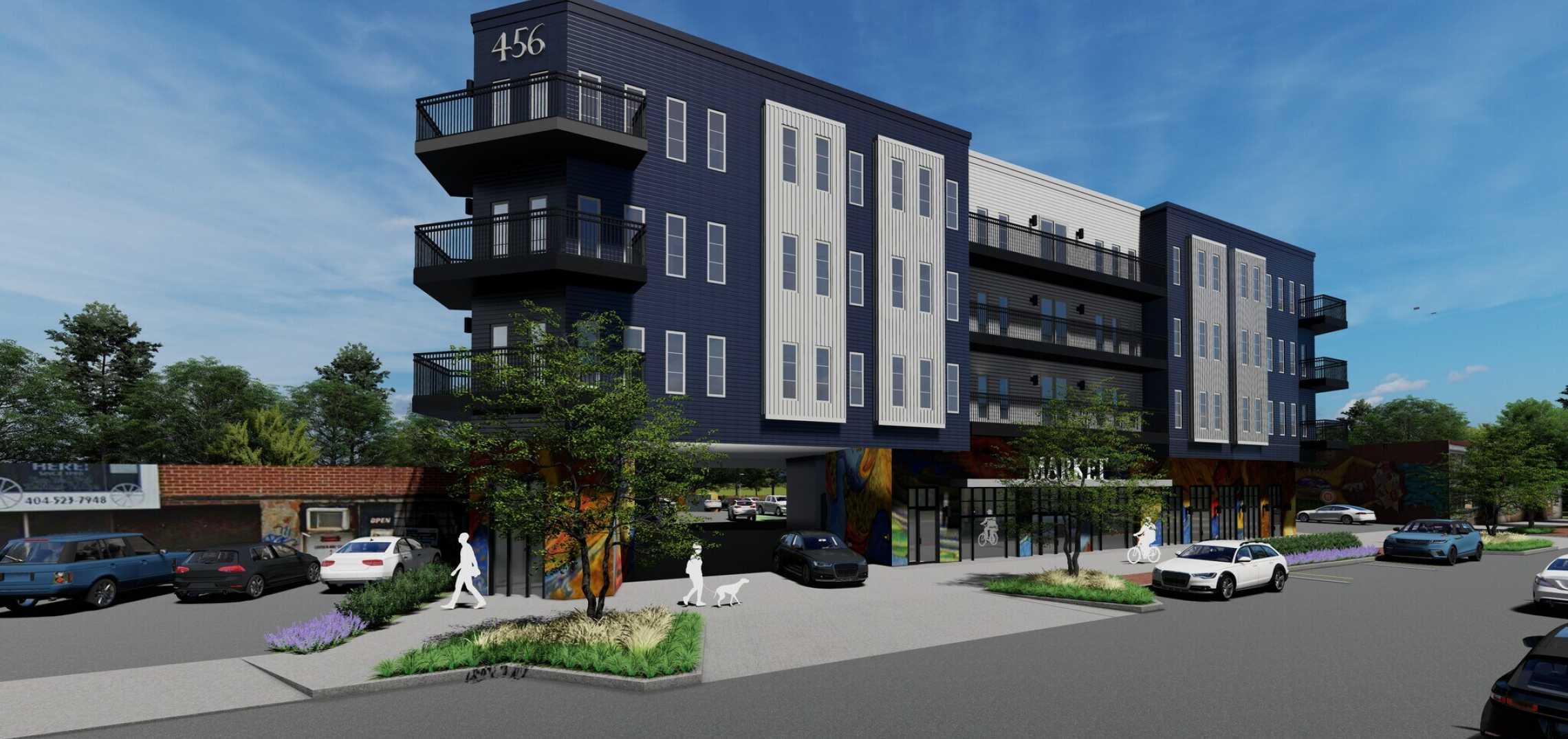 Images: East Atlanta Village project breaks ground with modified design ...