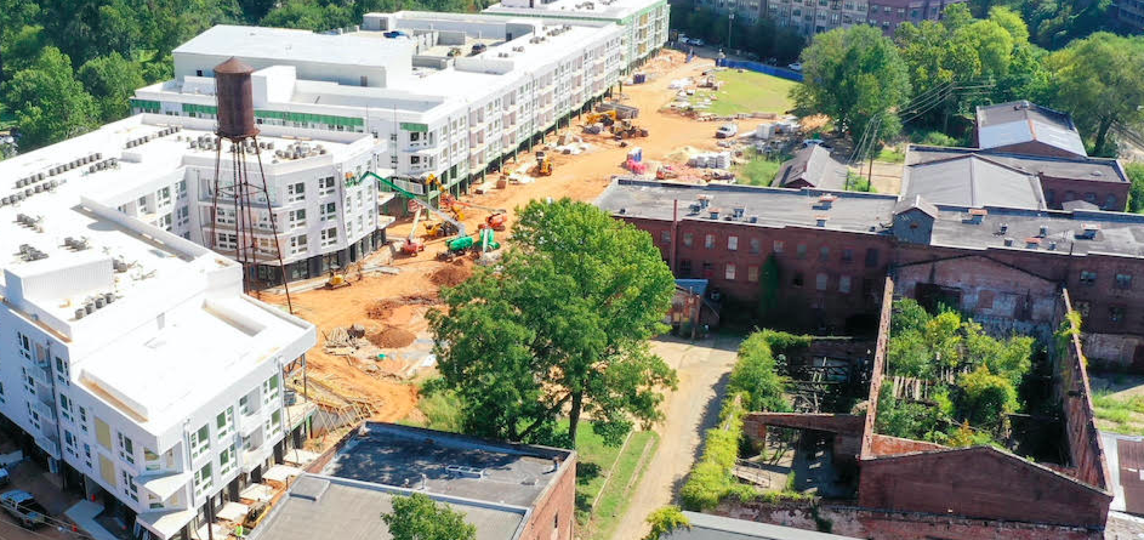 Check out transformation of Atlanta's beloved Goat Farm from above ...
