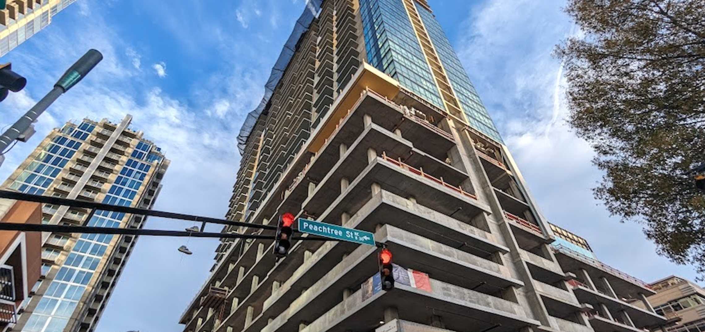 Photos: Society Atlanta tower has topped out over Midtown | Urbanize ...