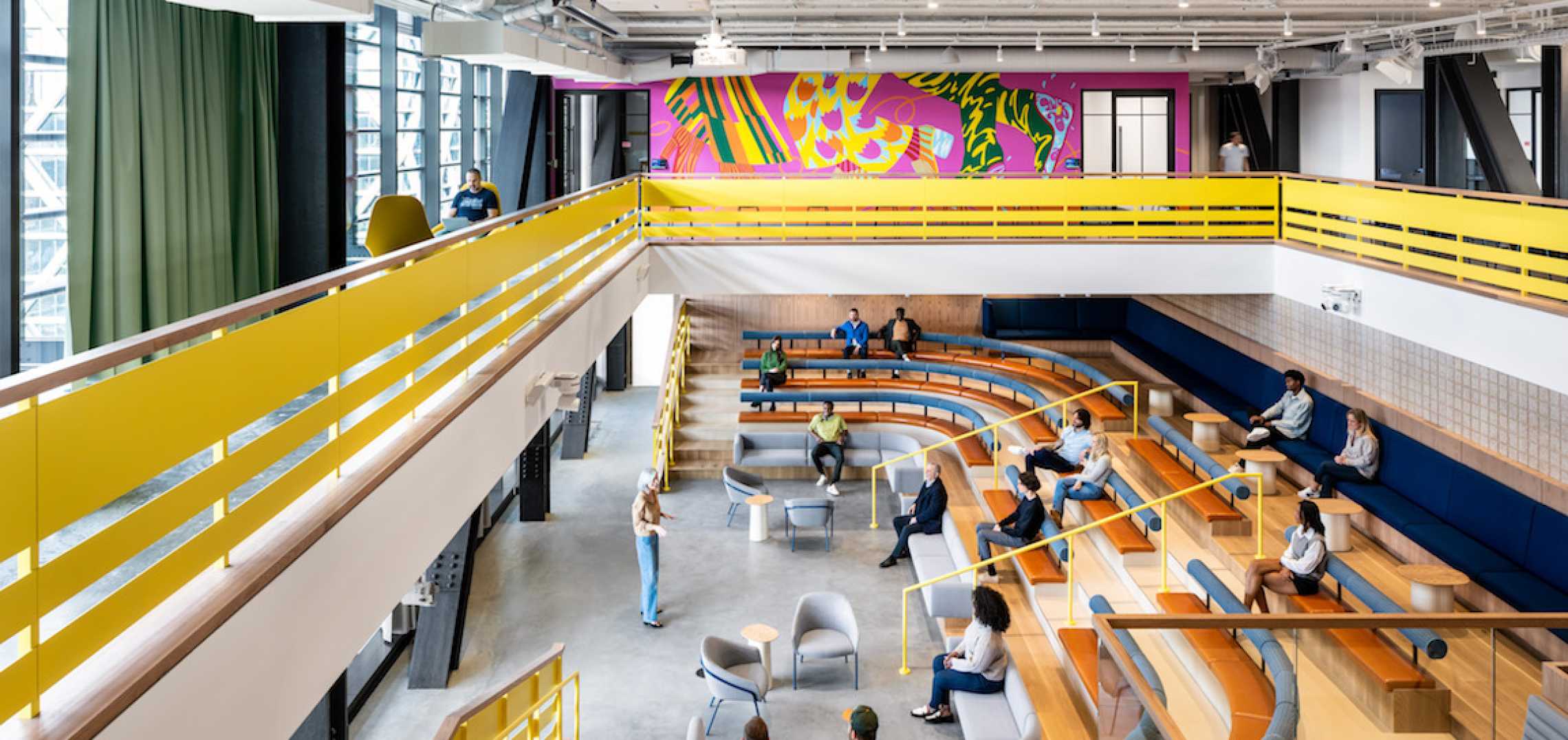 Photos: Inside Mailchimp's dynamic new HQ at Fourth Ward Project ...