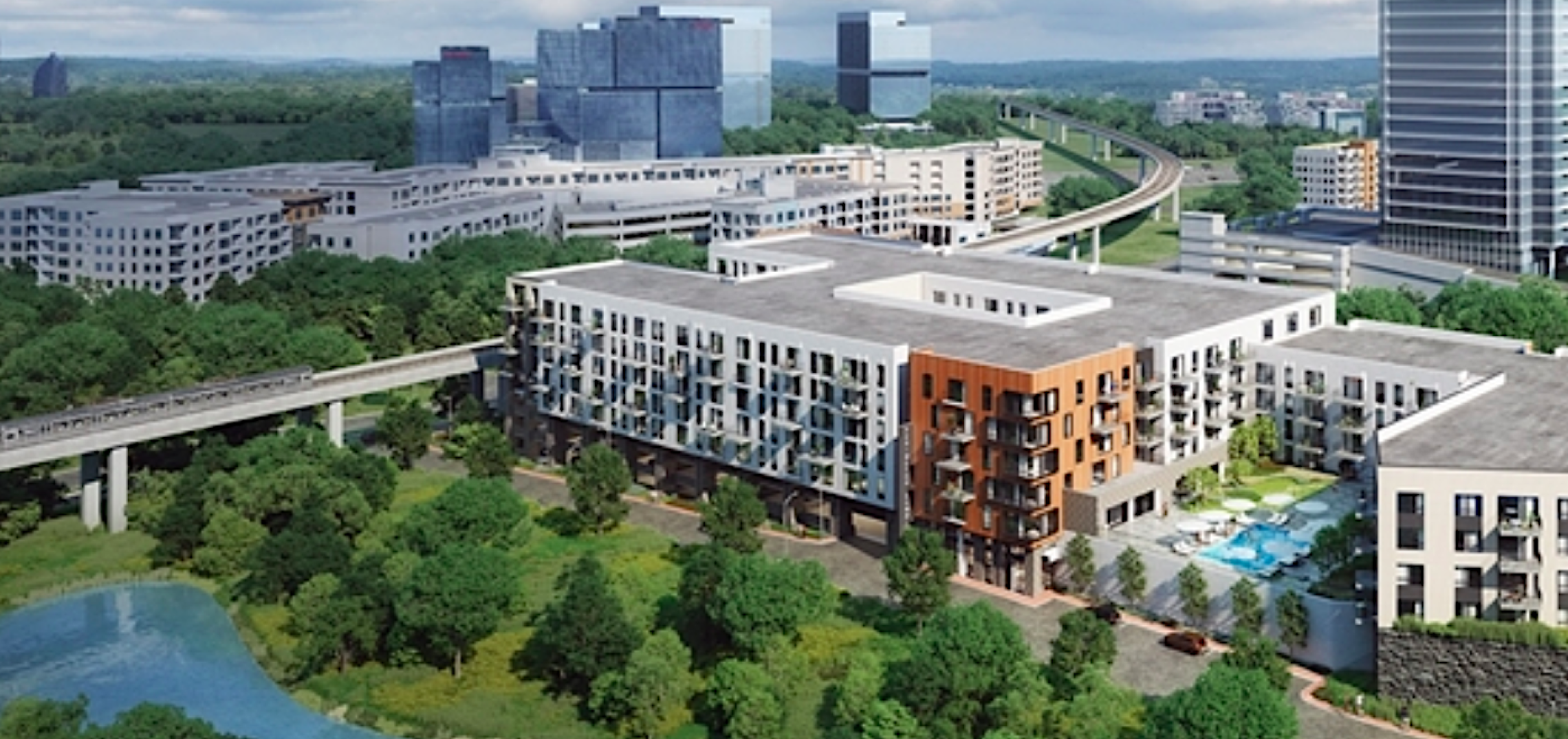 Transit-oriented rental project chugs forward after 4-acre land deal ...