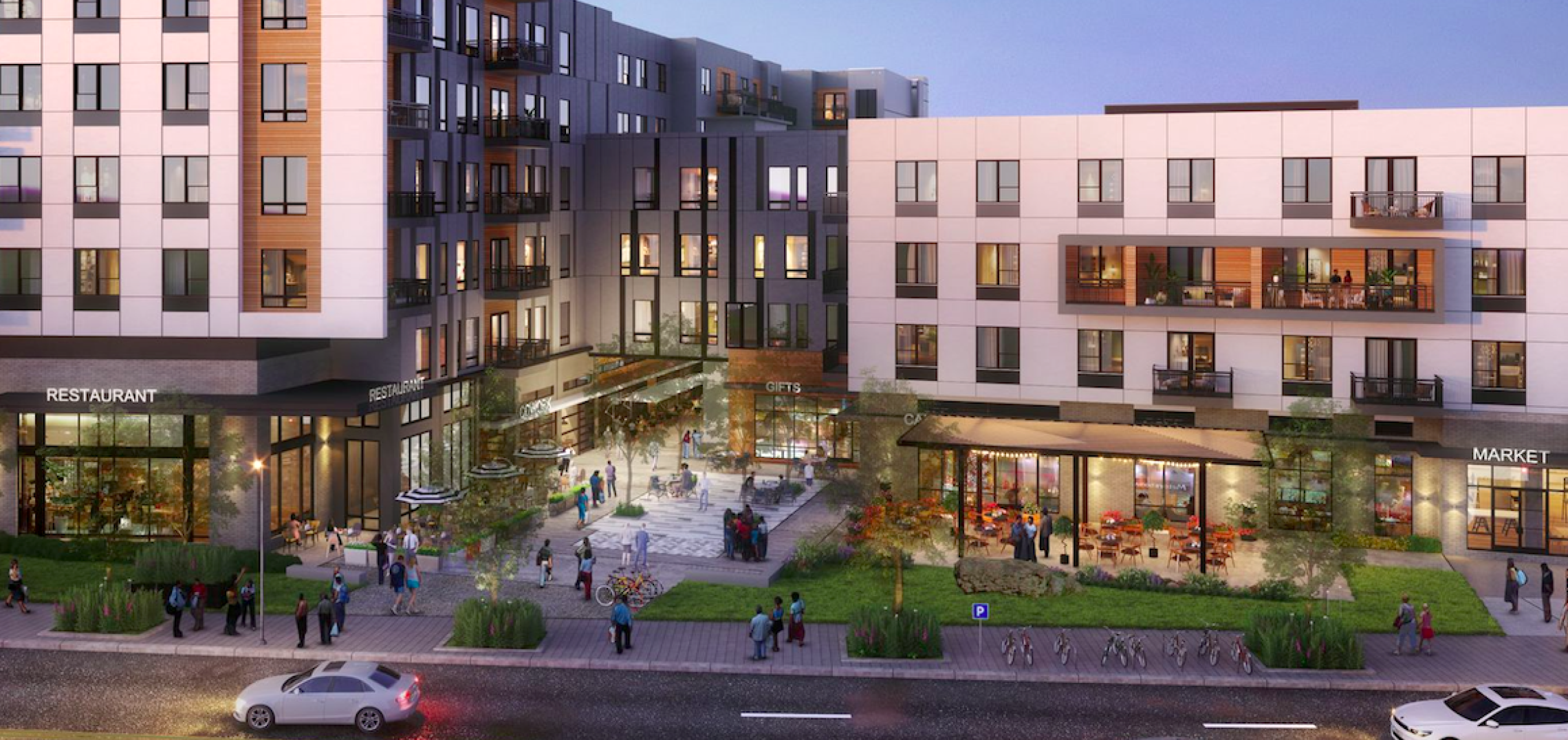 Fresh renderings: Slate cleared for big Decatur build with park facet ...