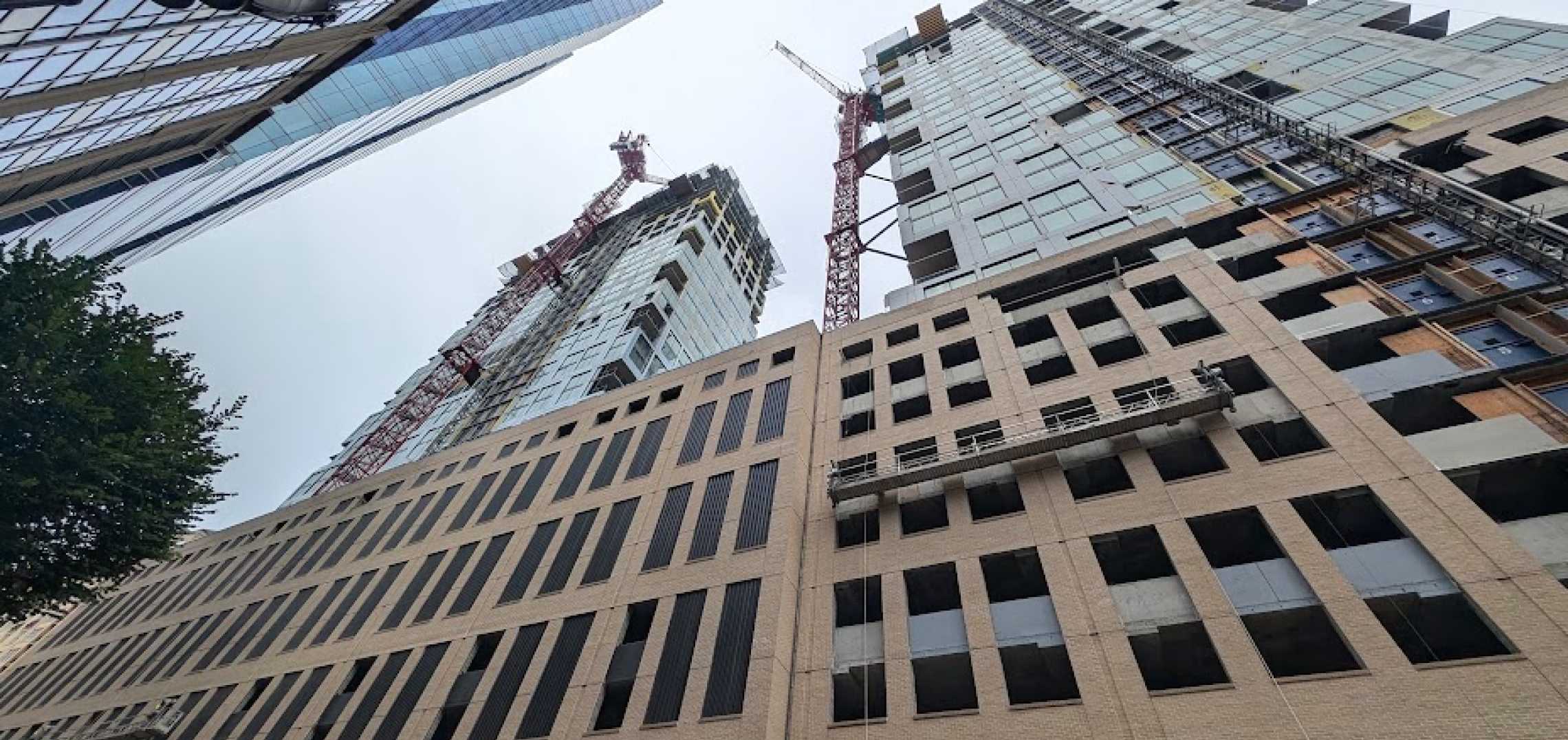 Images: Two-tower Midtown build has (partially) topped out | Urbanize ...