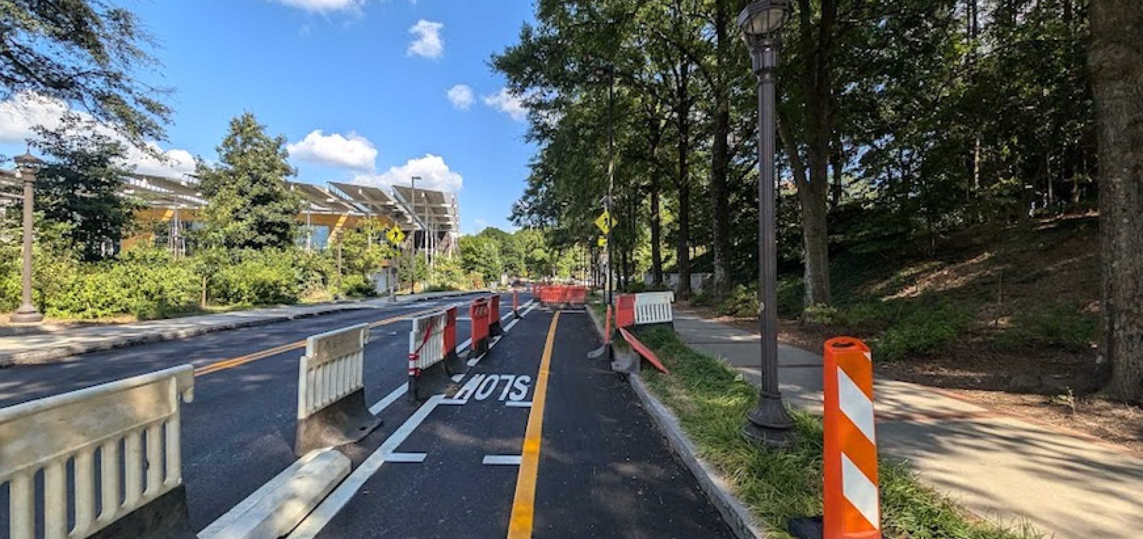 Images: Three cheers for Georgia Tech's extensive new cycle track ...