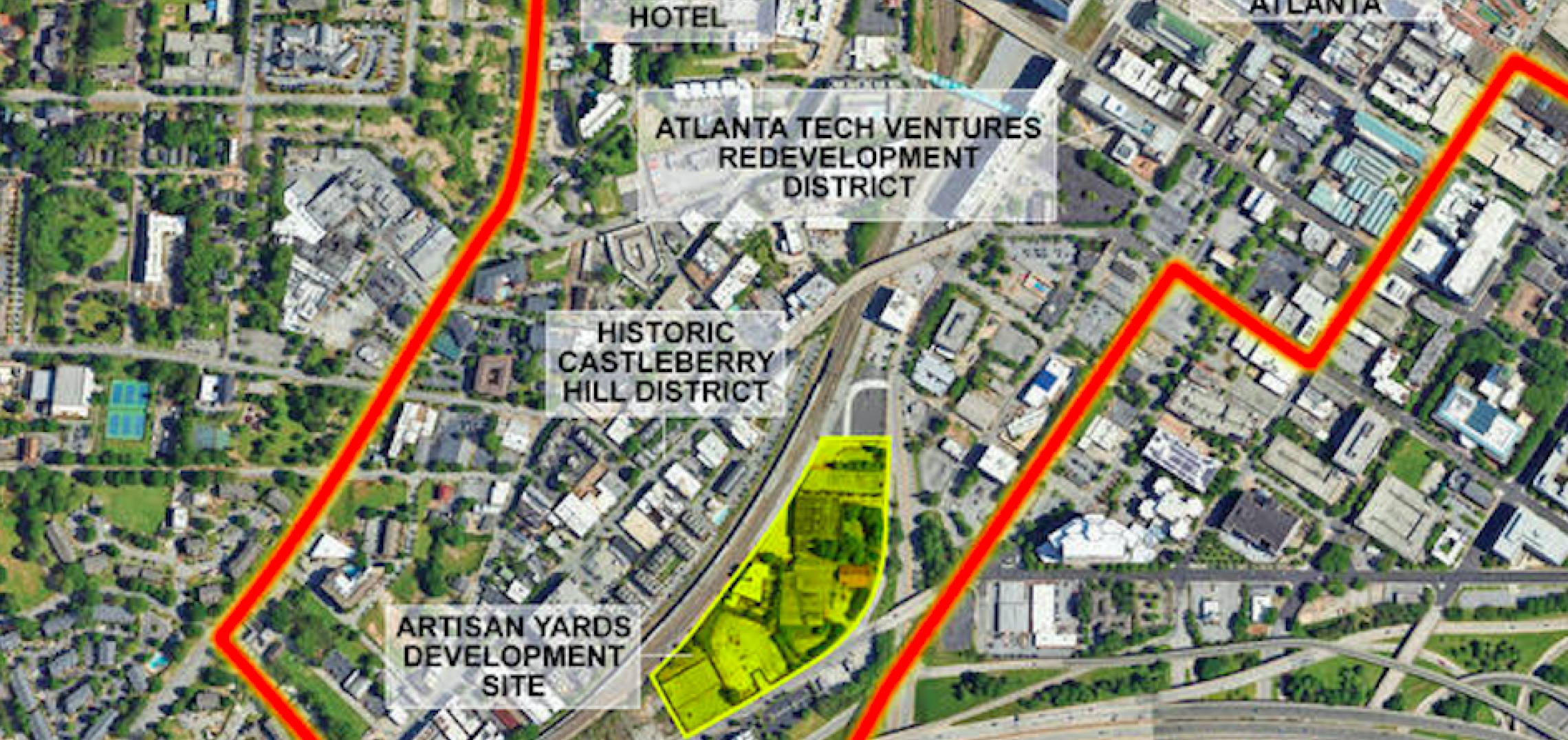 Large swath of downtown Atlanta hits open market. Any big ideas ...