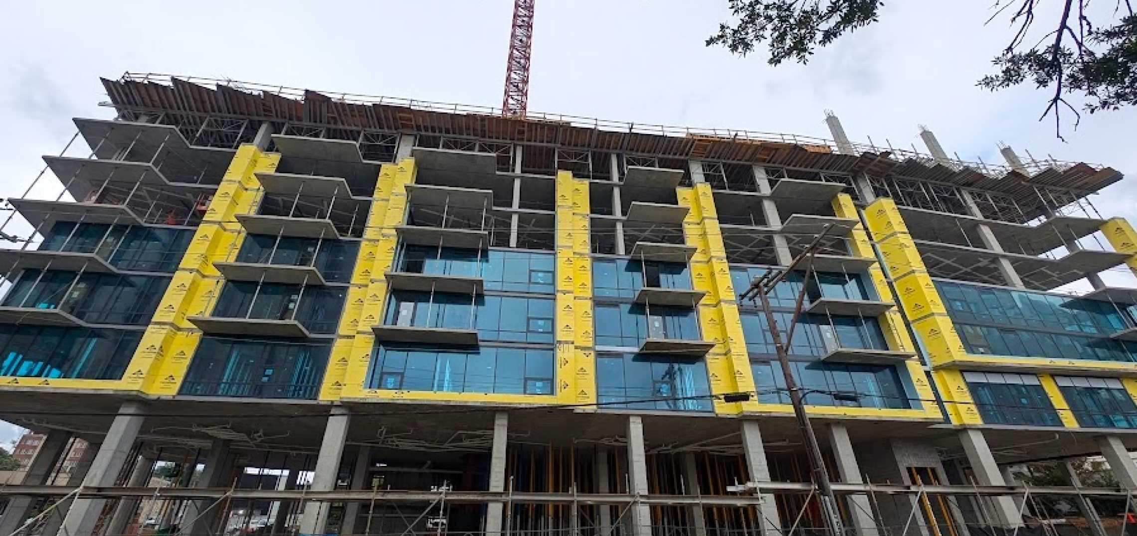 Images: Buckhead Village tower's vertical climb fully underway ...