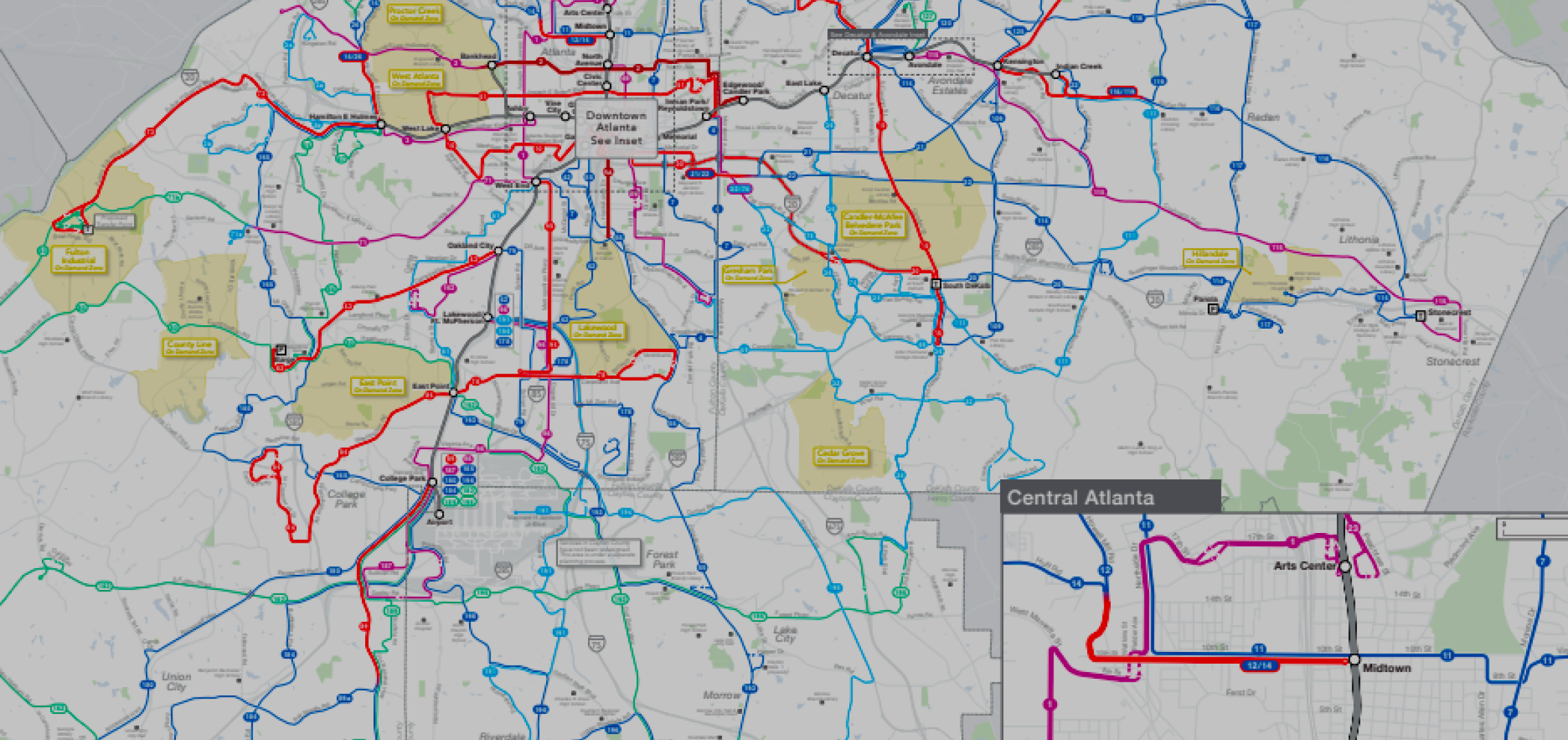 MARTA whittles Clifton Corridor transit options to three. Thoughts ...