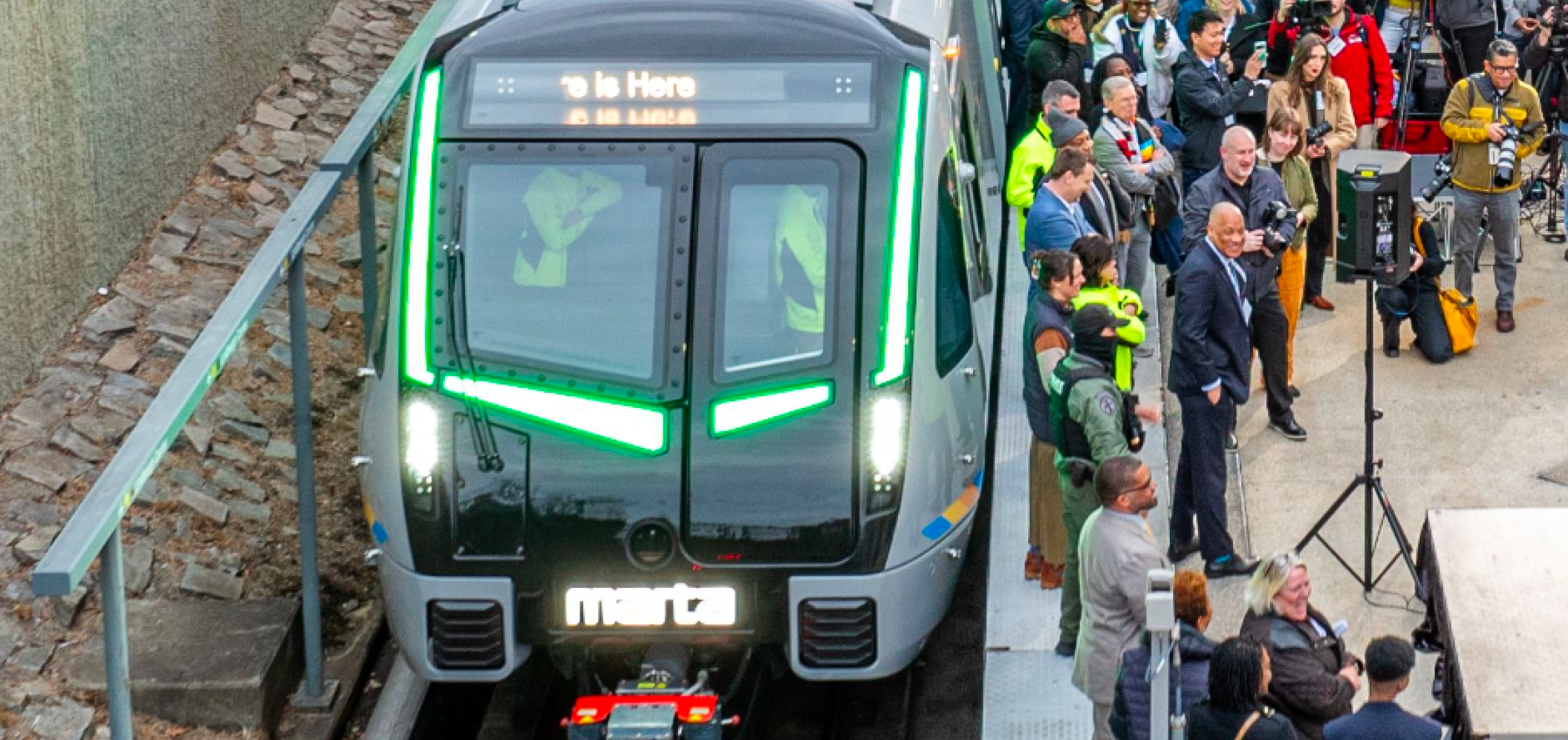 Photos: MARTA's futuristic new trains have arrived in Atlanta ...
