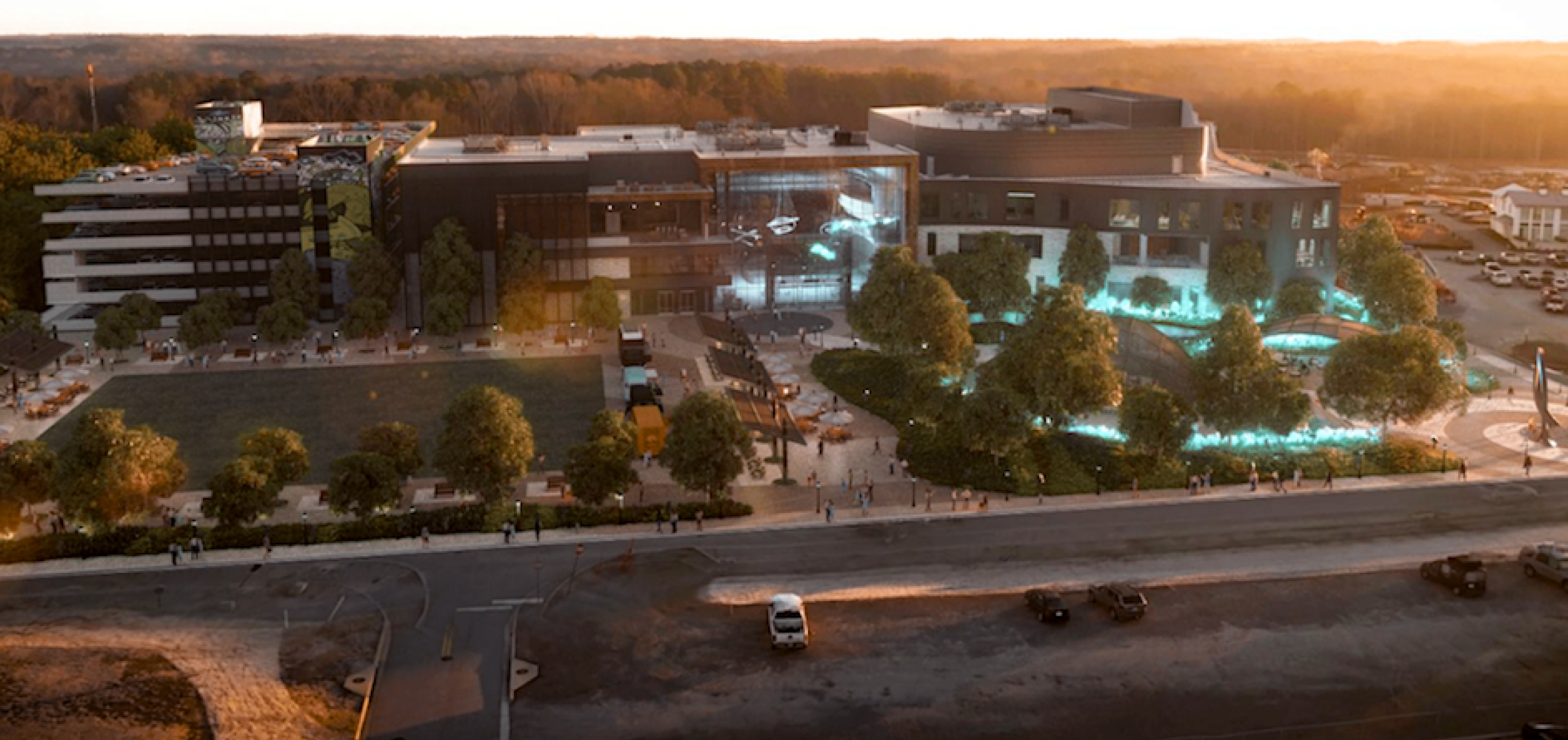 Images: Trilith LIVE’s first phase ready for closeup | Urbanize Atlanta