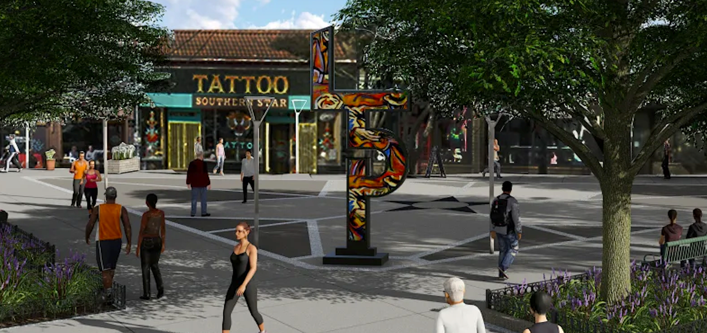 Overhaul of Little Five Points gathering space officially kicks off ...