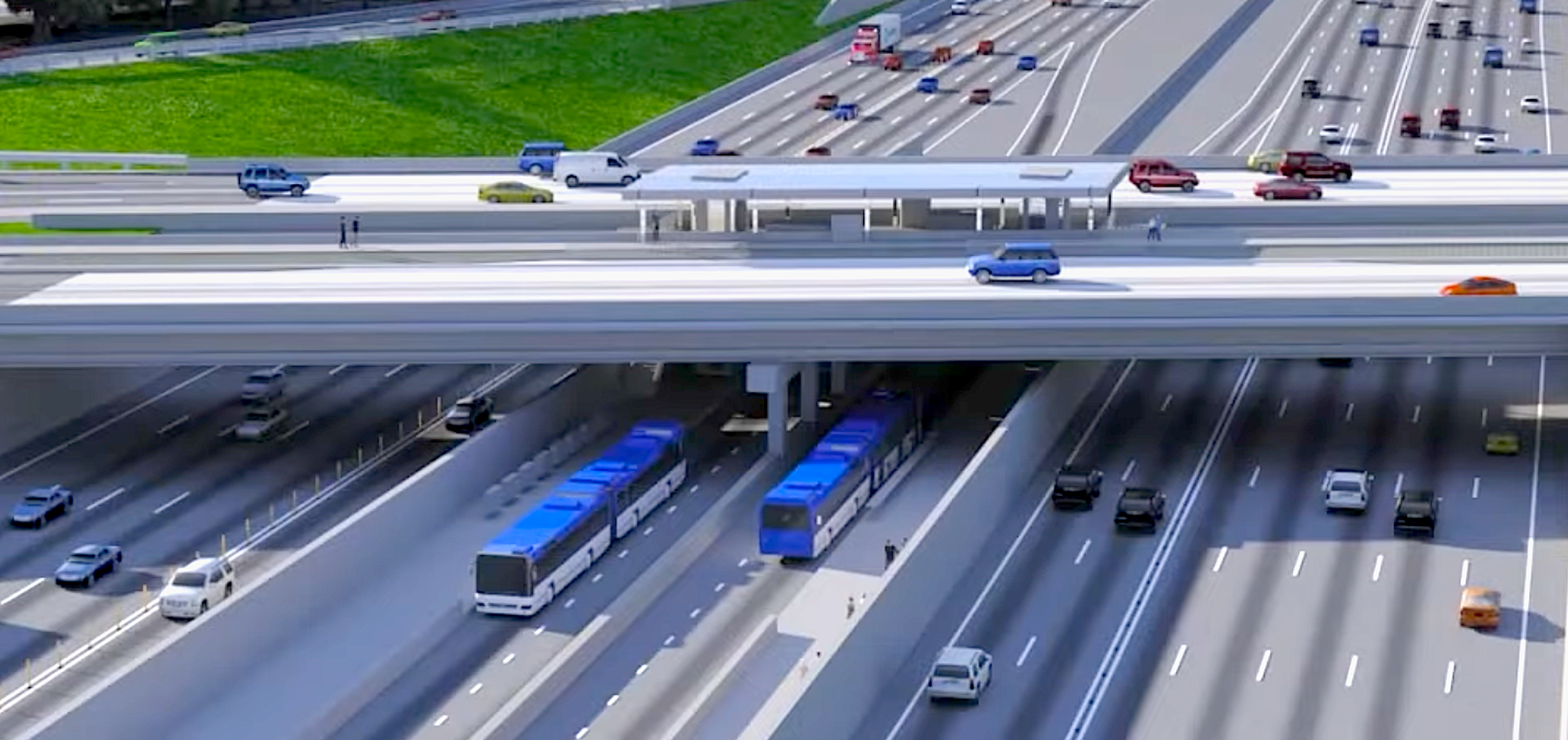 Billion-dollar highway overhaul, BRT project officially barreling ahead ...